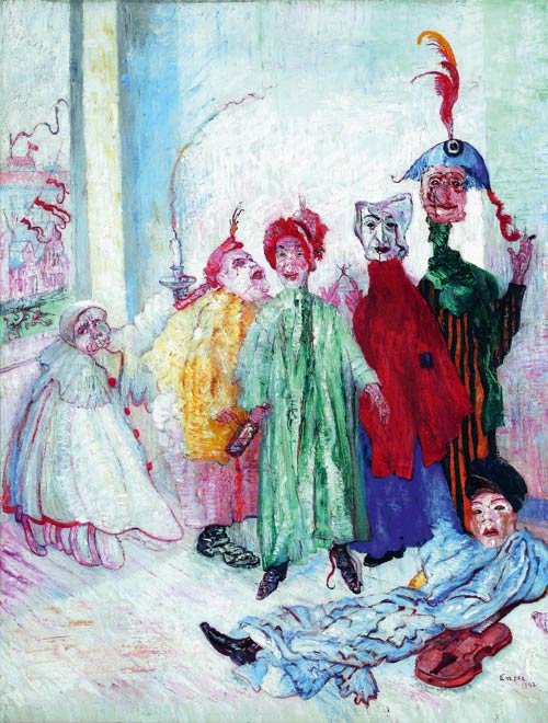 James Ensor, Les Masques singuliers, 1892